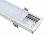 China 0.3m 0.6m 0.9m LED Linear Lights , Aluminum Embedded Modern Linear Pendant Lighting for sale