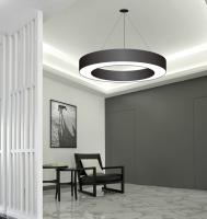 China Circular Round LED Linear Lights Ip44 Remote Control For Office Decoration for sale