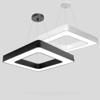China Suspension LED Linear Lights , Square 4 Foot LED Suspended Linear Fixture for sale