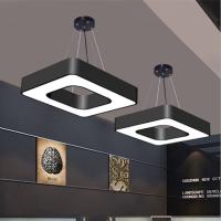 China Suspension LED Linear Lights , Square 4 Foot LED Suspended Linear Fixture for sale