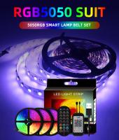 China USB 5V Smart LED Strip Lights 5050 RGB Color For TV Background CE Certificate for sale