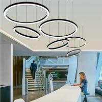 China Surface Mounting Circular LED Profile , Flexible Aluminium Channel Profiles OEM for sale
