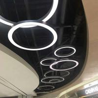 China Surface Mounting Circular LED Profile , Flexible Aluminium Channel Profiles OEM for sale