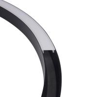 China Surface Mounting Circular LED Profile , Flexible Aluminium Channel Profiles OEM for sale