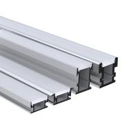 China Outdoor LED Strip Recessed Profile , 22×26Mm Recessed Aluminum Channel for sale