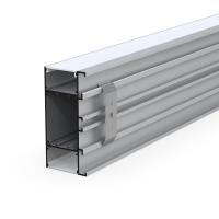 China Aluminum Alloy Surface Mounted LED Profile , LED Strip U Channel With Welding Service for sale