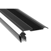China Baseboard Lighting Plasterboard LED Profile Strip For Wardrobe Office Cupboard for sale