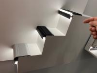 China Baseboard Lighting Plasterboard LED Profile Strip For Wardrobe Office Cupboard for sale