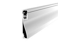 China Skirting Plasterboard LED Profile Aluminium Alloy Material For 10mm Width Led Strip for sale
