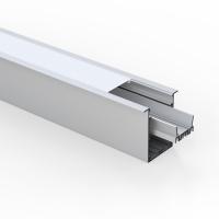 China Anodized High Quality Profile Light LED Aluminum , Silver Aluminium Channel Profiles for sale