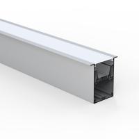 China Anodized High Quality Profile Light LED Aluminum , Silver Aluminium Channel Profiles for sale