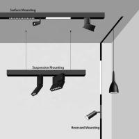 China Adjustable LED Linear Track Light Rail Magnetic For Kitchen Bedroom OEM ODM for sale