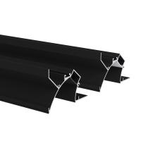 China Embedded Plasterboard LED Profile , Drywall LED Strip Channel for Wall Ceiling for sale