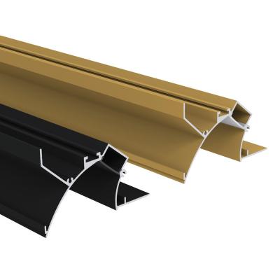 China Embedded Plasterboard LED Profile , Drywall LED Strip Channel for Wall Ceiling for sale