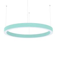 China Anodized Circular LED Profile , LED Strip Housing Aluminium For Wardrobe Office for sale