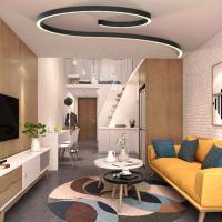 China Circular Round Aluminum Channel For LED Light Strips for office for sale