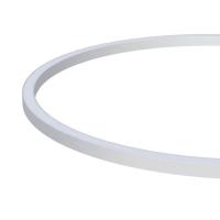 China Anodized Aluminum Circular LED Profile , 35×35mm LED Linear Profile for sale