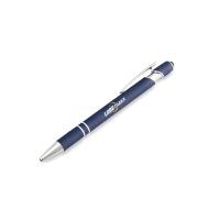 China Blue Ballpoint Pen With A LUBEMAXX Logo for sale