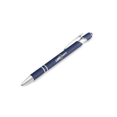 China Blue Ballpoint Pen With A LUBEMAXX Logo for sale