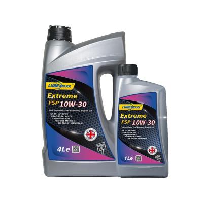 China Lubemaxx Extreme FSP 10W-30 Fully Synthetic Engine Oil For ILSAC GF-6 Compliance for sale