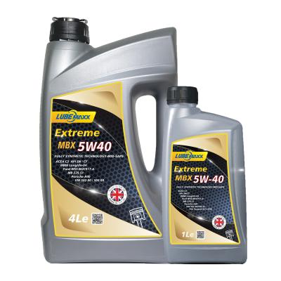 China Mid SAPS MBX 5W-40 Passenger Car Engine Oils Wear Resistant For DPF for sale