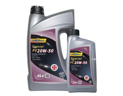 China PE 20W-50 Mineral Motor Oil For Reduced Corrosion And Sludge for sale