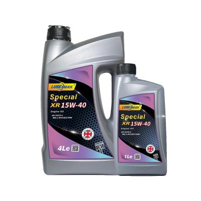 China Passenger Car XR 15W-40 Engine Oil with API SG/CF-4 and MIL-L-46152E/2104D Levels for sale