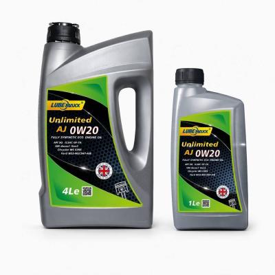 China Anti Wear Passenger Car Engine Oils AJ 0W-20 For Hybrid Vehicles for sale