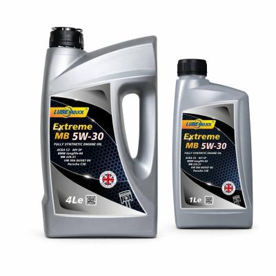 China MB 5W-30 Passenger Car Engine Oils Fully Synthetic ACEA C3 Level for sale
