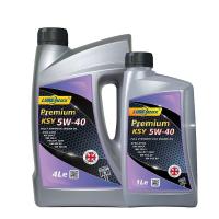 China Passenger Car Engine Oil KSY 5W40 fully synthetic offering excellent protection against wear rust corrosion and keeping engine components clean for sale