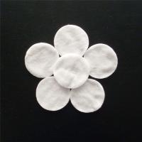 China Round Cosmetic Cotton Pad Making Machine 380V 50HZ 390kg Weight for sale