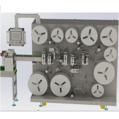 China KC-2000-F PE Non Woven Pad Waterproof Medical Plaster Bandage Machine with 13kw Motor for sale