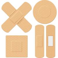 China KC-2000-F PE Non Woven Pad Waterproof Medical Plaster Bandage Machine with 13kw Motor for sale