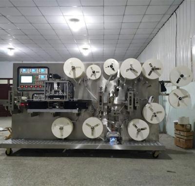 China KR-QZD-II Steril Wound Patch Packaging Machine for PU Non Woven Fabric Dressings 1800kg for sale