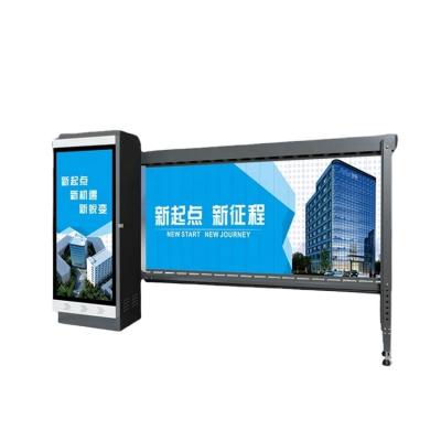 China Traffic Roadway Servo Motor Gate Arm Boom Advertising Barrier Gate System for sale