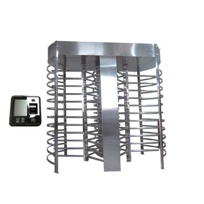 China Automatic Rain-Proof Mechanism Full Height Turnstile Gate Access Control for High Security Control for sale
