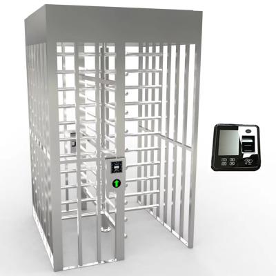 China Automatic Rain-Proof Mechanism Full Height Turnstile Gate Access Control for High Security Control for sale