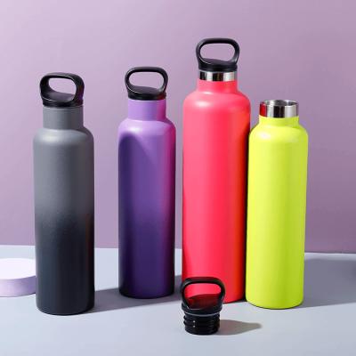 China Custom Logo 304 Stainless Steel Vacuum Insulated Water Bottle 550ml 950ml for sale