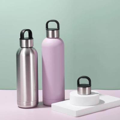 China Double Wall Vacuum Insulated Stainless Steel Water Bottle 1200ml 20oz for Camping Hiking Cycling Sports for sale