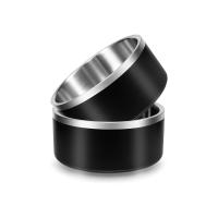 China 18/8 Stainless Steel Insulated Dog Bowls 32oz 64oz Non Slip Pet Feeder Set of 2 for sale