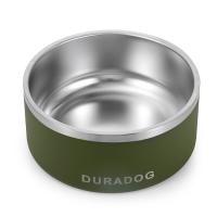 China Custom Logo Pet Double Wall Vacuum Metal Dog Bowls 32oz 64oz 304 Stainless Steel for sale