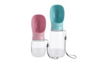 China Stainless Steel Pet Travel Water Bottle Leak Proof 5.9 oz Portable Dog Drinking Bottle for sale