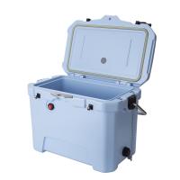 China 20QT Rotomolded Hard Sided Cooler Box Freezer Portable Camping Picnic Ice Chest for sale