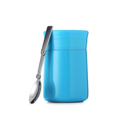 China 450ml 700ml Airtight Stainless Steel Food Jar for Hot Food Storage BPA Free for sale