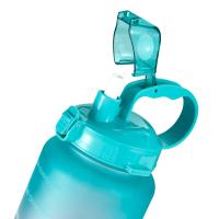 China Gradient PETG BPA Free Plastic Water Bottles 64 Oz With Time Marker for sale