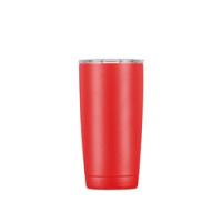 China Stainless Steel Vacuum Insulated Coffee Tumbler 20oz 30oz with Flap Lid for sale