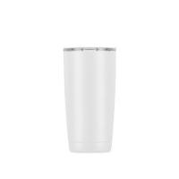 China Stainless Steel Vacuum Insulated Coffee Tumbler 20oz 30oz with Flap Lid for sale