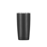 China Stainless Steel Vacuum Insulated Coffee Tumbler 20oz 30oz with Flap Lid for sale