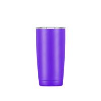 China Stainless Steel Vacuum Insulated Coffee Tumbler 20oz 30oz with Flap Lid for sale