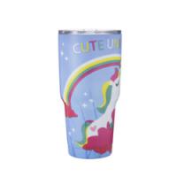 China Stainless Steel Vacuum Insulated Coffee Tumbler 20oz 30oz with Flap Lid for sale